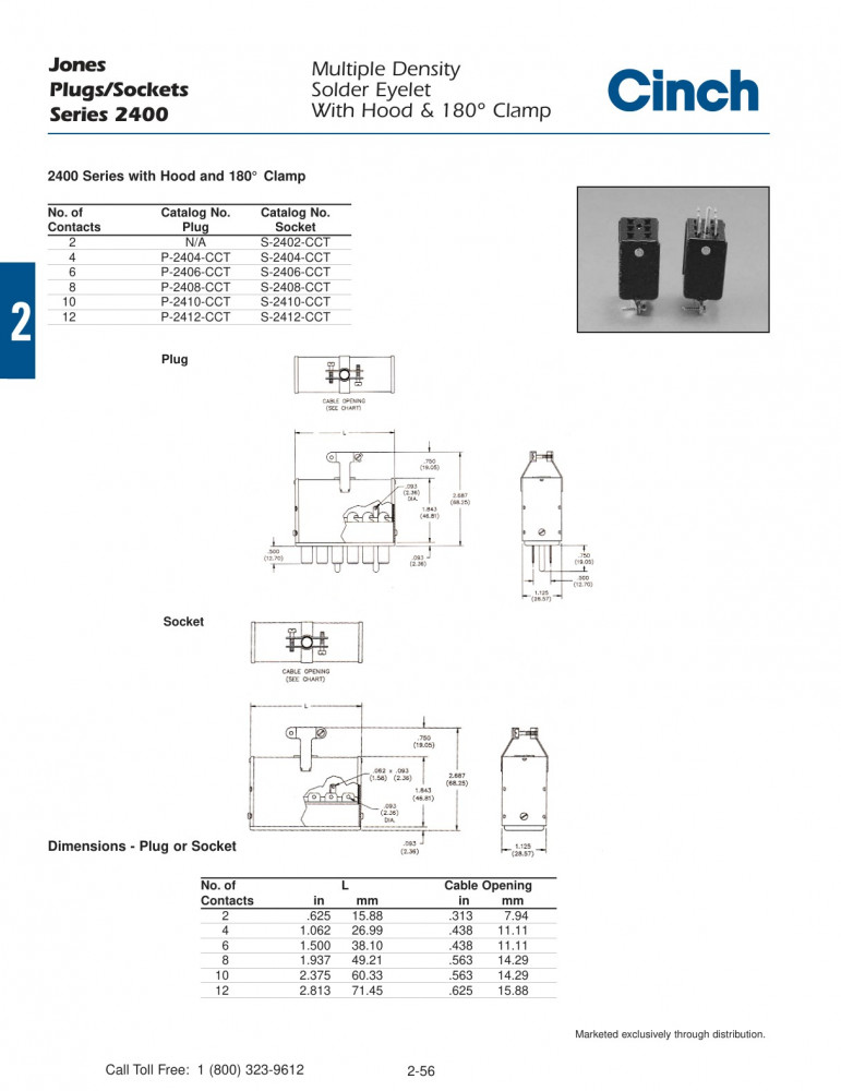 CINCH 300 Series documentation page 6