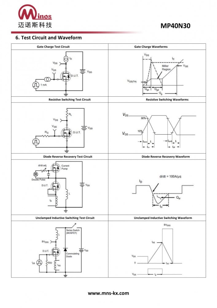 MP40N30P datasheet page 6