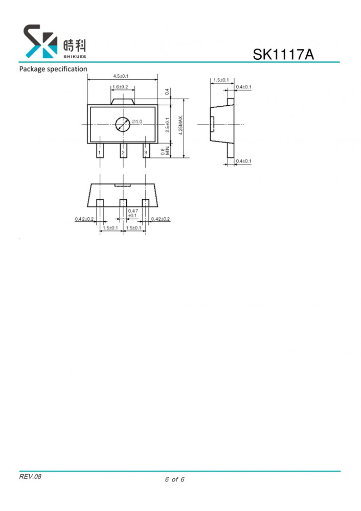 SK1117A datasheet page 6