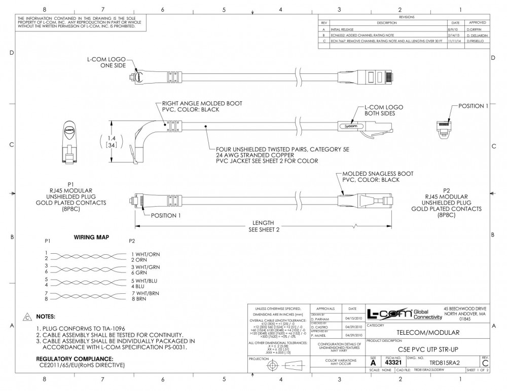TRD815RA2BLK-2 technical document page 1