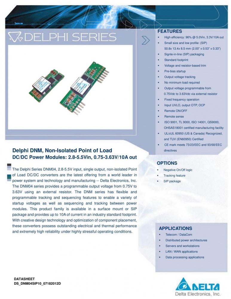 DNM04S0A0R10NFD datasheet page 1