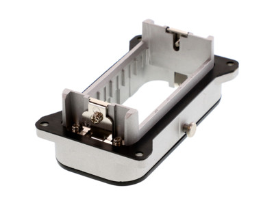 HMC Rectangular Industrial Panel-Mount Bracket, Multi-Module Type, 48-72  Circuits, Type A Polarization for sale