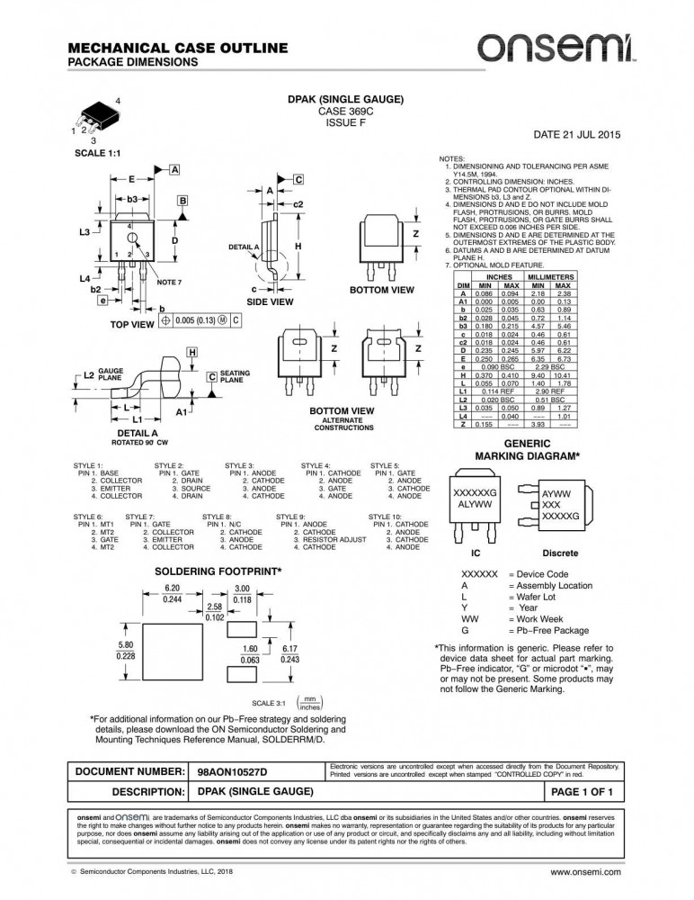 MJD50T4G datasheet page 6