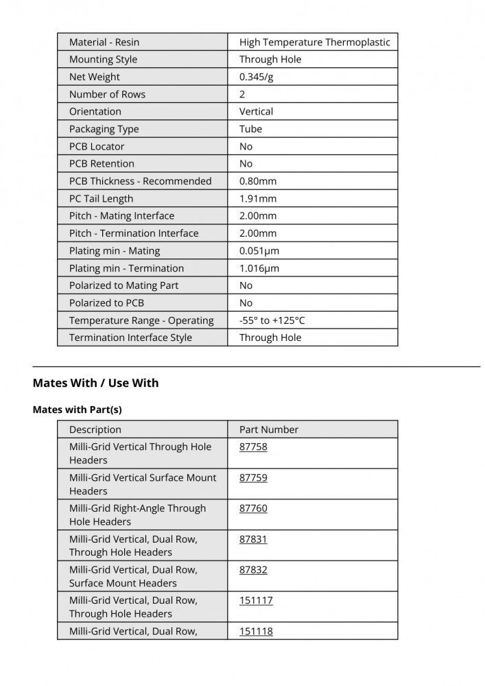 MOLEX 791077330 document image, page 3