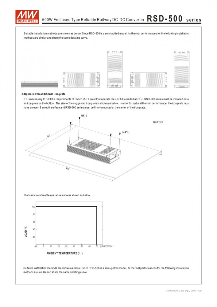 RSD-500D-24 product document page 6