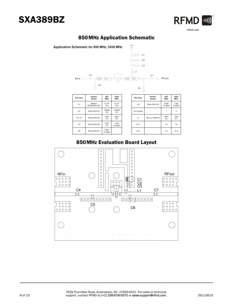SXA389BZ datasheet page 8