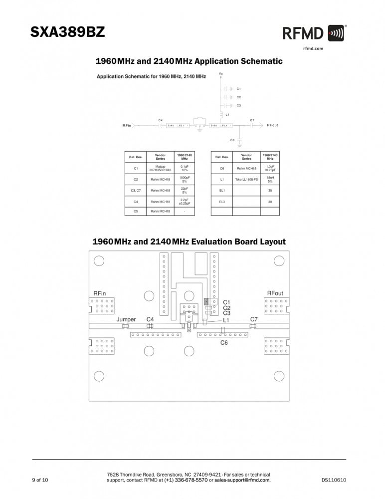 SXA389BZ datasheet page 9