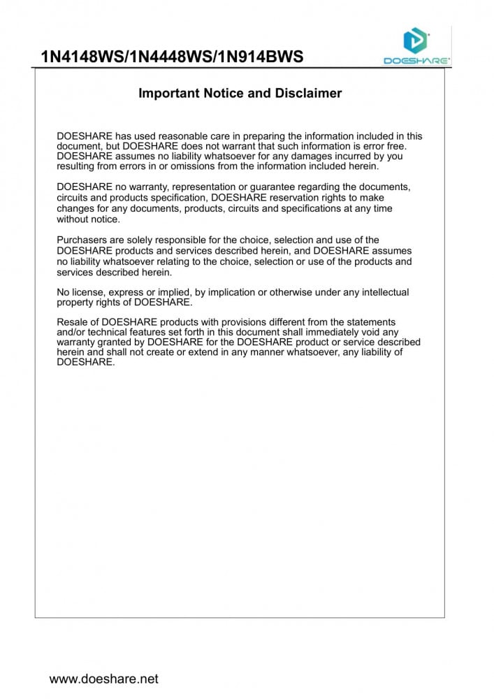 1N4148WS datasheet page 5