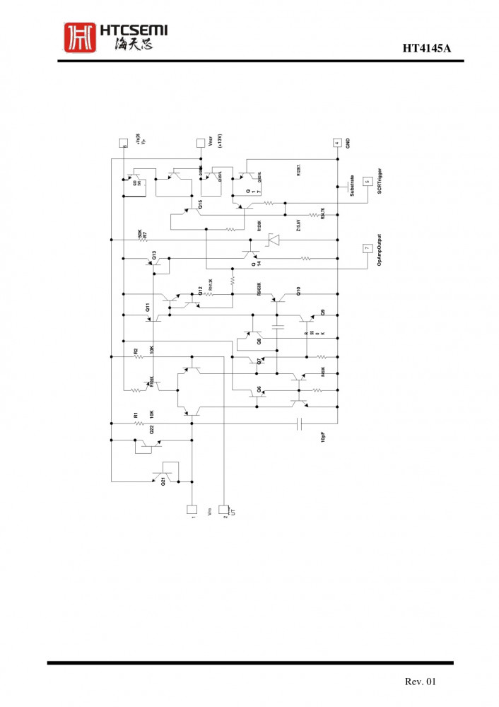 HT4145ARZ datasheet page 6