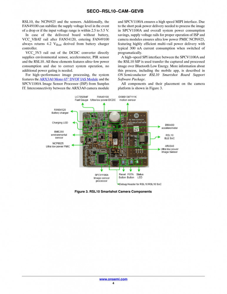 SECO-RSL10-CAM-GEVB document page 4