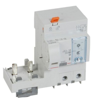 Add-on modules DX³ - 2P 230V~ 40A 300mA A type RCCB module - For 1 DX³ MCB module - DIN rail mounting - IP20 protection