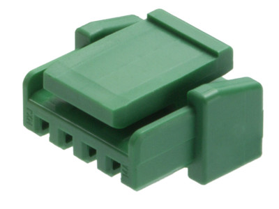 1.25mm Pitch, Micro-Lock Plus Receptacle Crimp Housing, Single Row, Positive Lock, 6 Circuits, Green