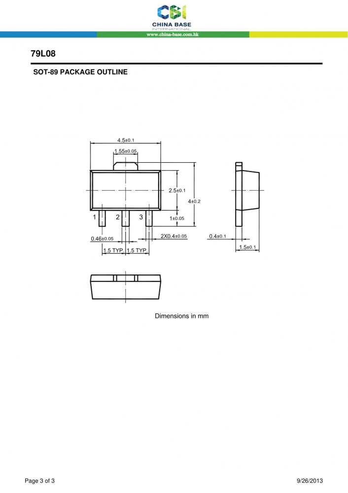 79L08U datasheet page 2