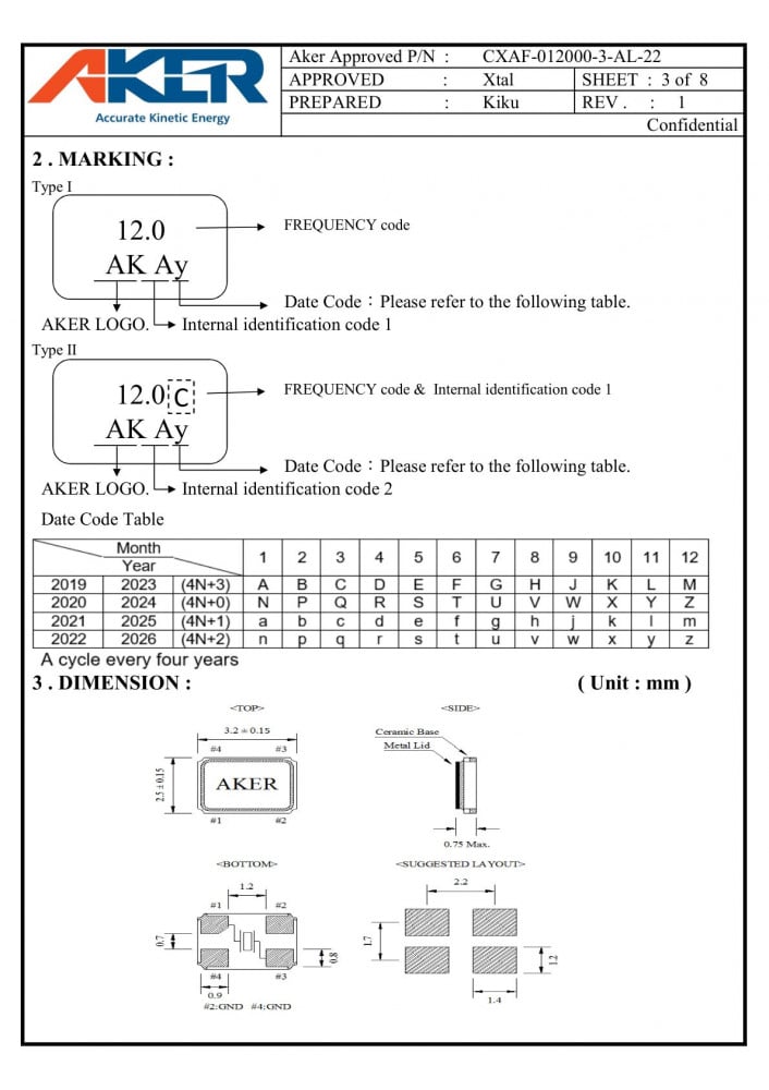 AKER CXAF-012000-3-AL-22 structure page 4