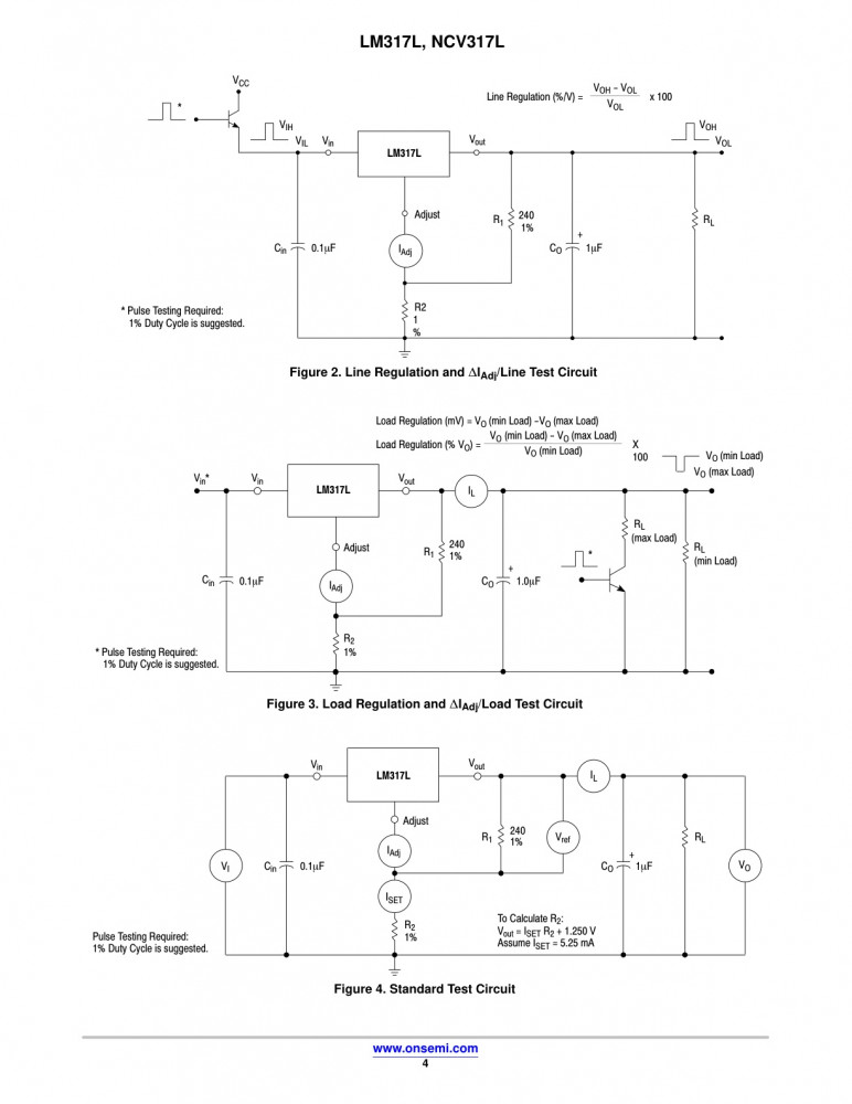 LM317L datasheet page 4