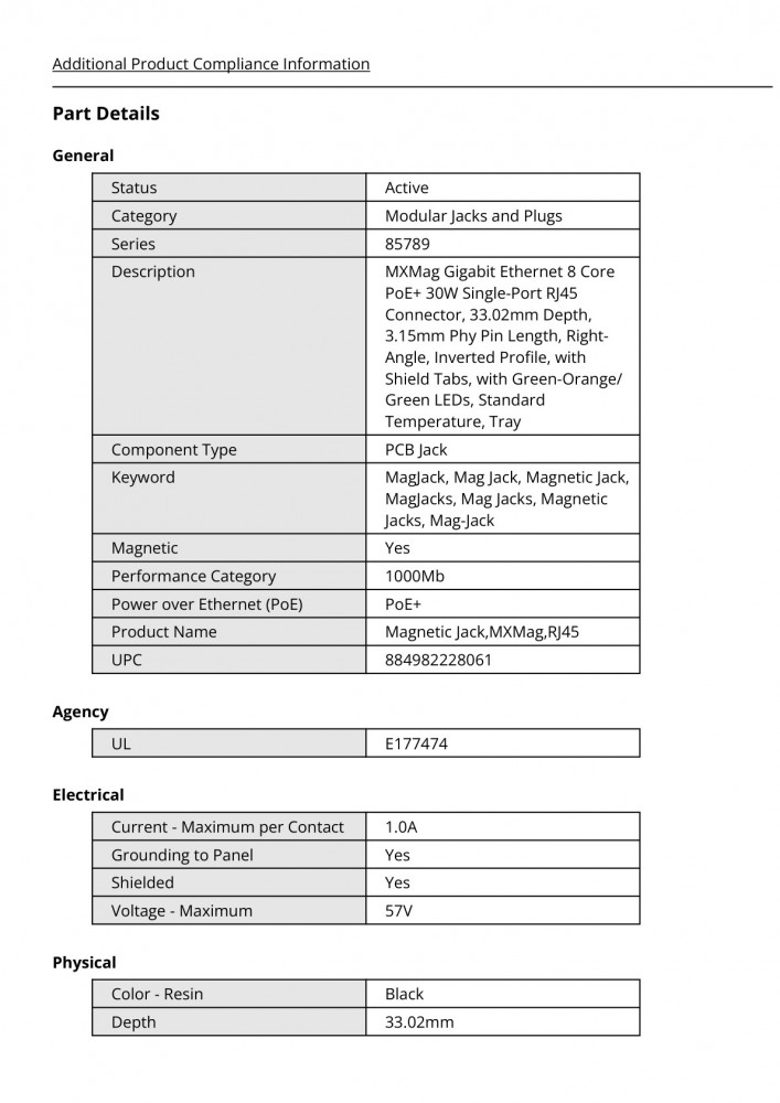 MOLEX 857891003 technical document image 2