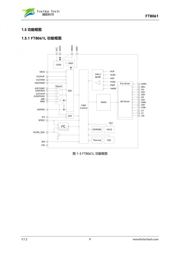 FT8061L datasheet page 9