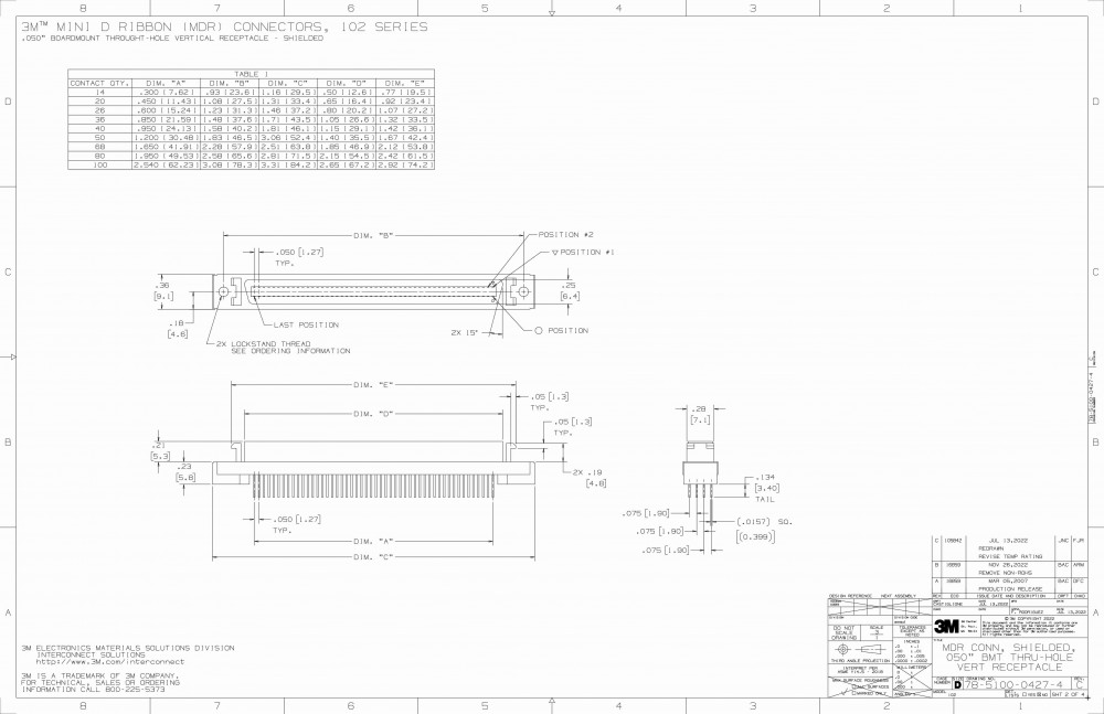 3M N10240-6212PC technical drawing page 2