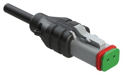 Amphenol AT04GY-2P-N-TPE-M10 Rectangular Cable Assembly