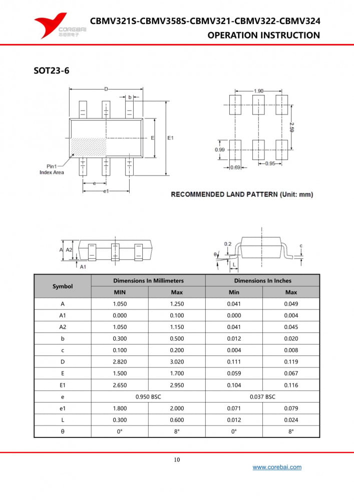 CBMV358AS8 datasheet page 10