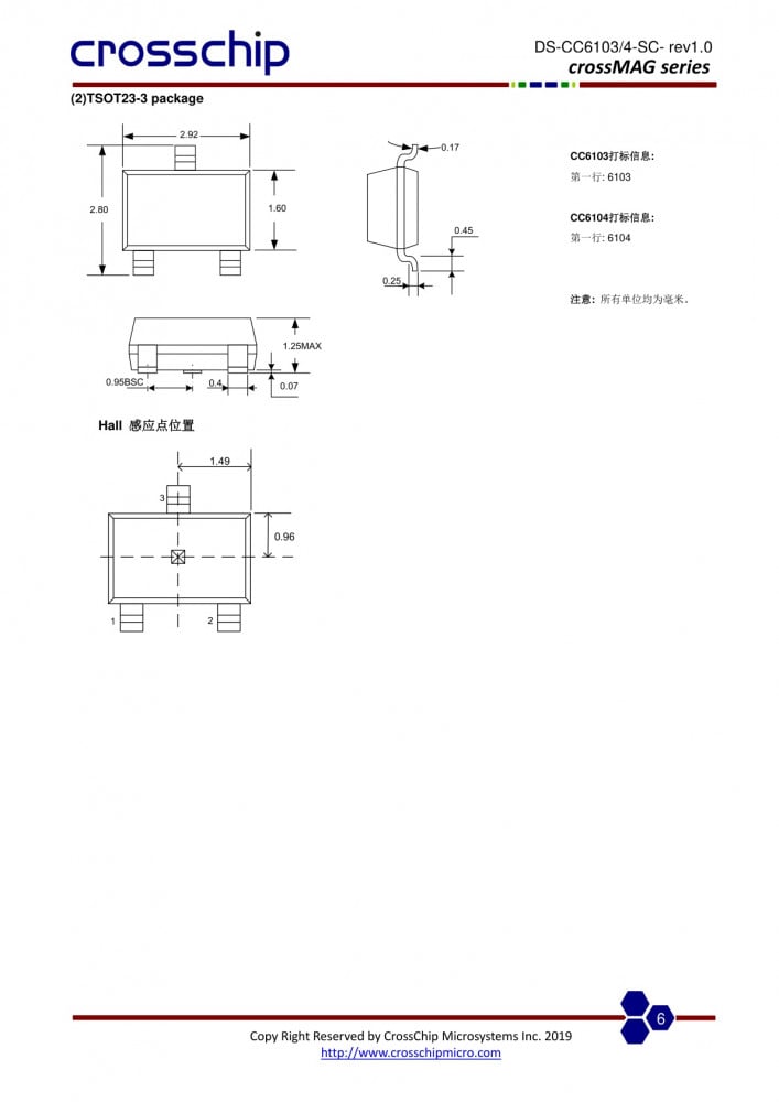 CC6103ST datasheet page 6