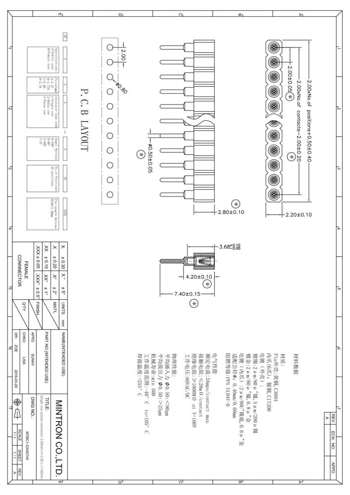MINTRON MTBC1-D060740 technical document preview