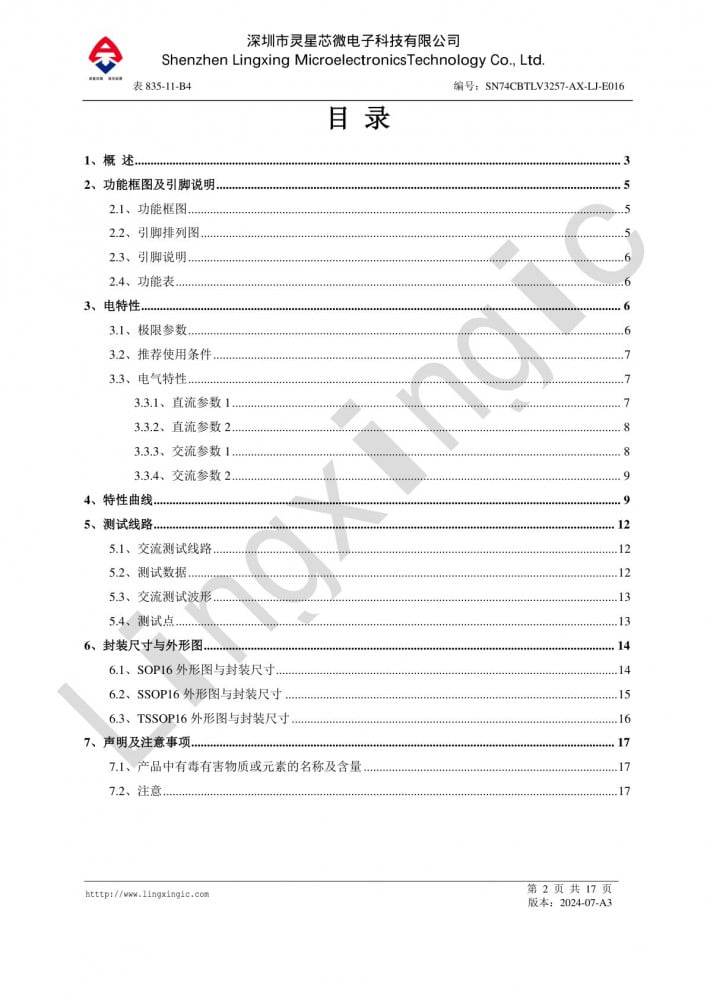 SN74CBTLV3257 datasheet page 2