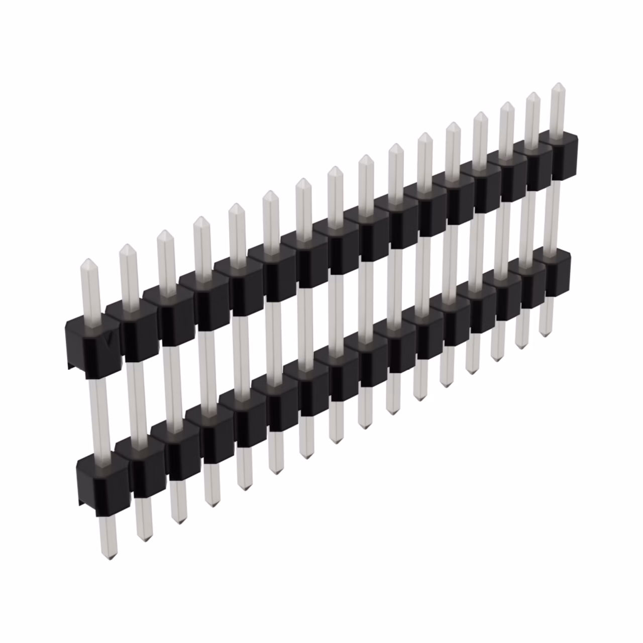 KK 254 PCB Header, Single Row, Dual Body, Through Hole, Vertical, 16 Circuits, 2.50µm Tin (Sn) Plating, 11.00mm Stacking Height, Tray Packaging, Lead-Free for sale
