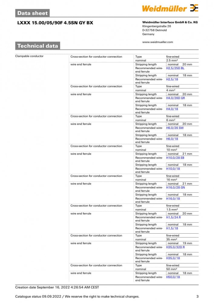 WEIDMULLER 1386320000 document page 3