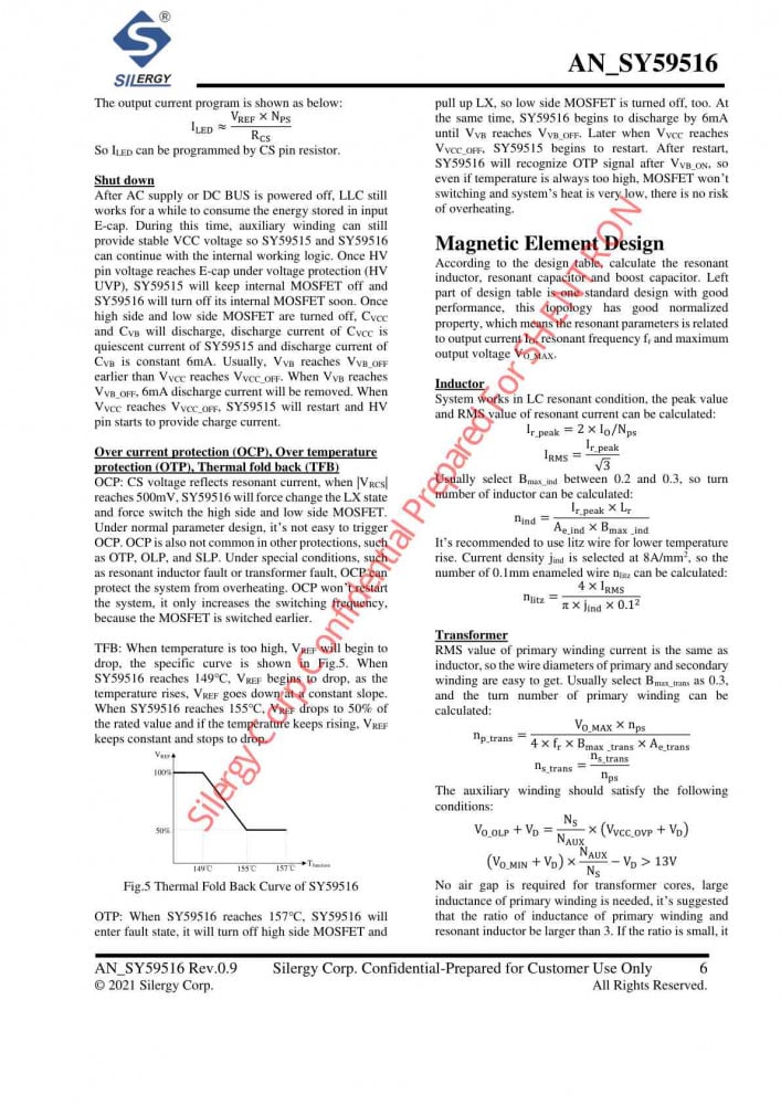 SY59516FAC datasheet page 6