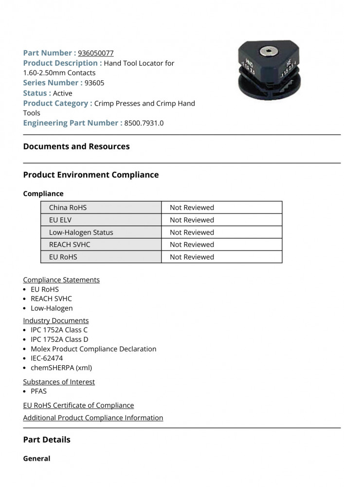936050077 technical document preview, page 1