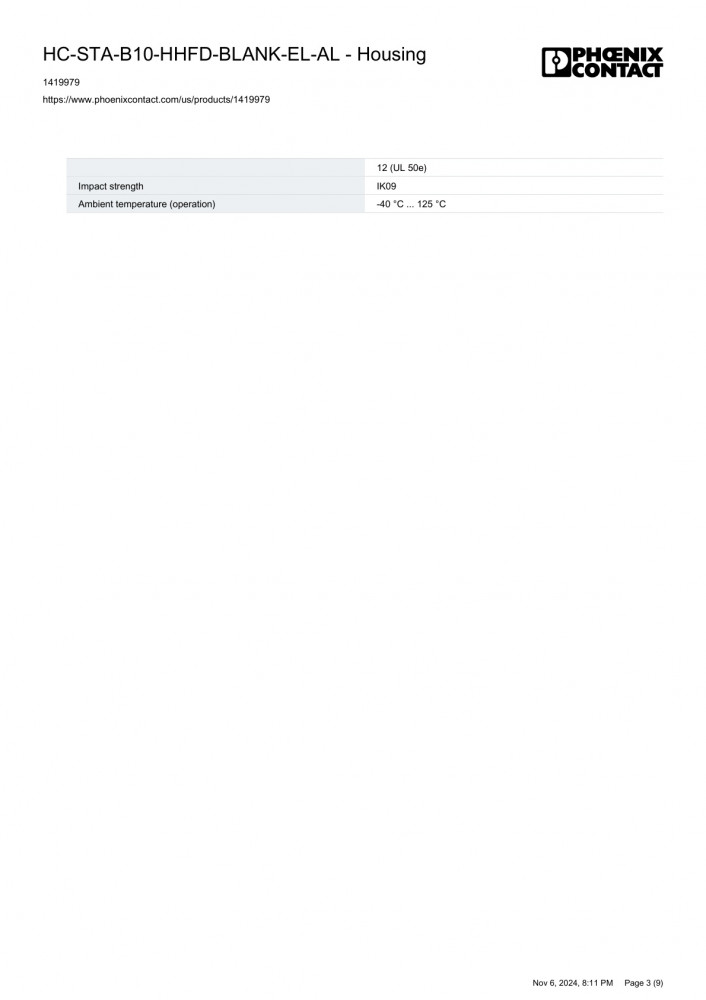 Phoenix Contact 1419979 technical document page 3