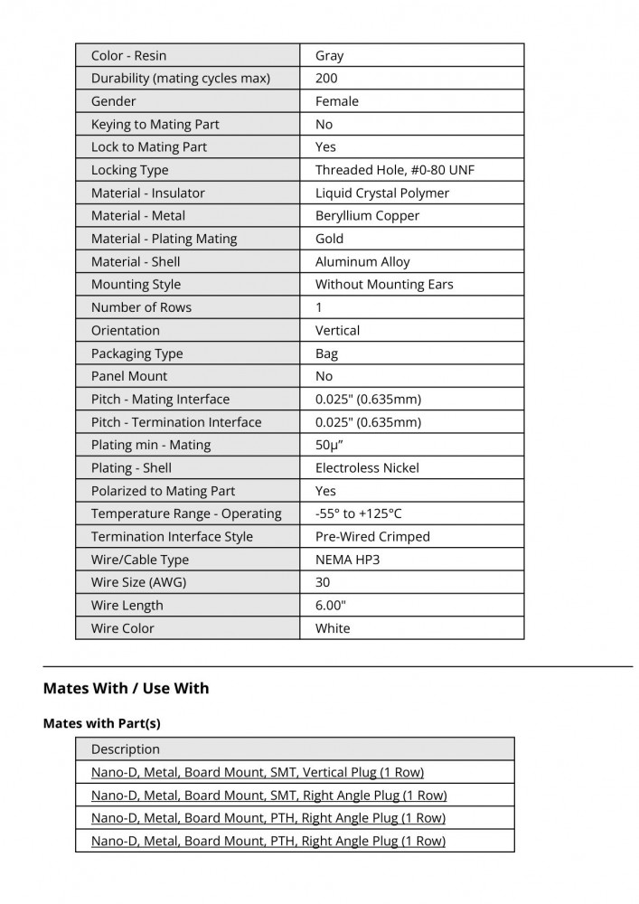 Technical document image 2 for NM-122-031-261-THAE