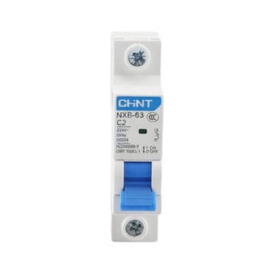 CHINT NXB-63 2P C4A Miniature Circuit Breaker