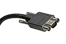 Commercial Micro-D, CMD-to-D-Sub, 9 Circuits, Female - Female, 0.91m Length