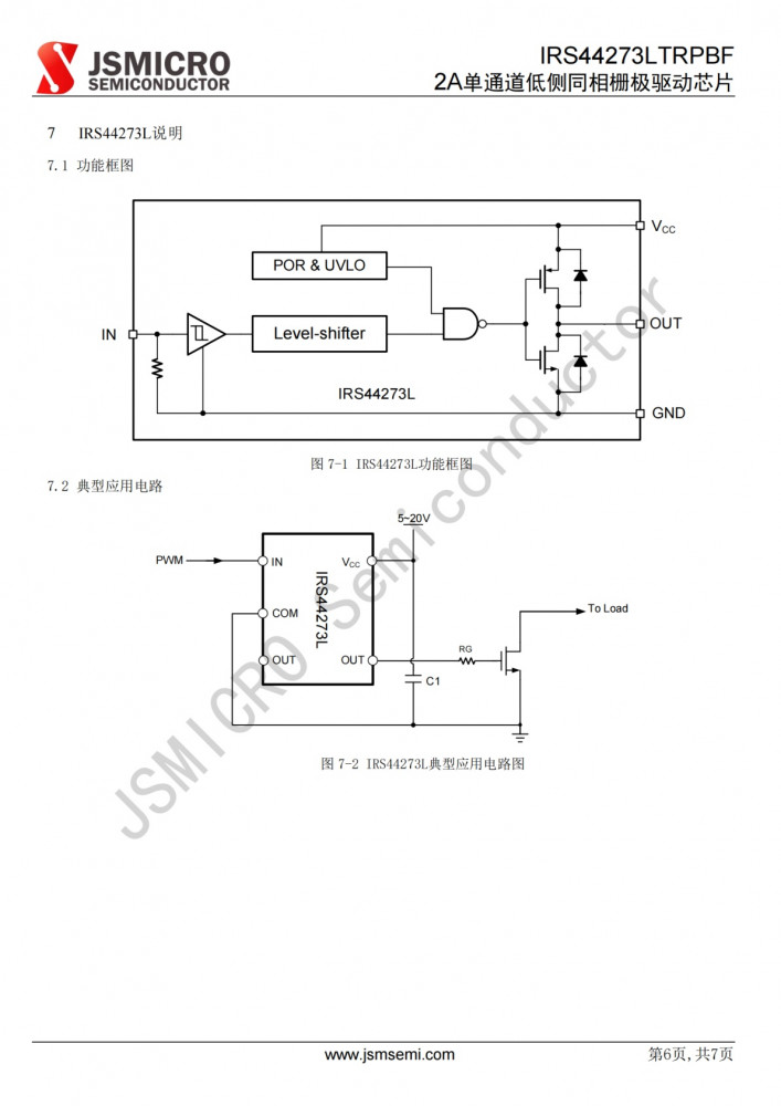 IRS44273LTRPBF datasheet page 6