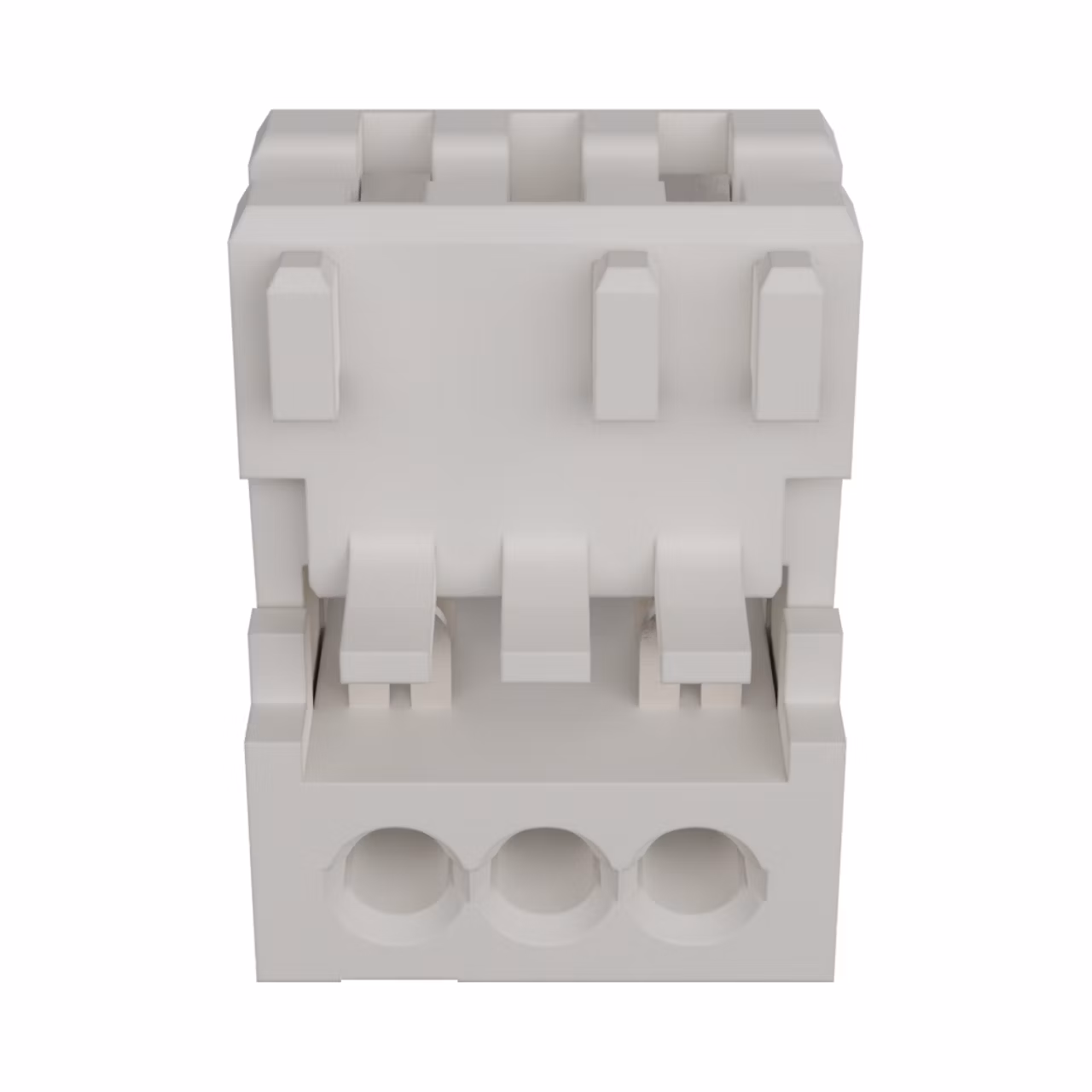 Appli-Mate RAST 2.5 Female Connector, 5.00mm Pitch, 2 Circuits, Position A Removed, Open Endwalls for sale
