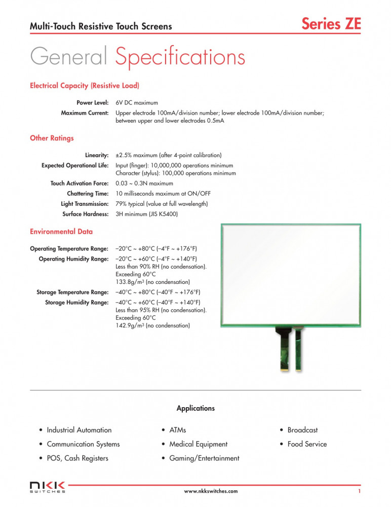 NKK ZE256-234E-MTR2000 document page 1