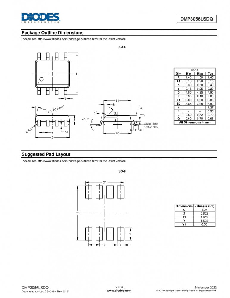 DMP3056LSDQ-13 datasheet page 5