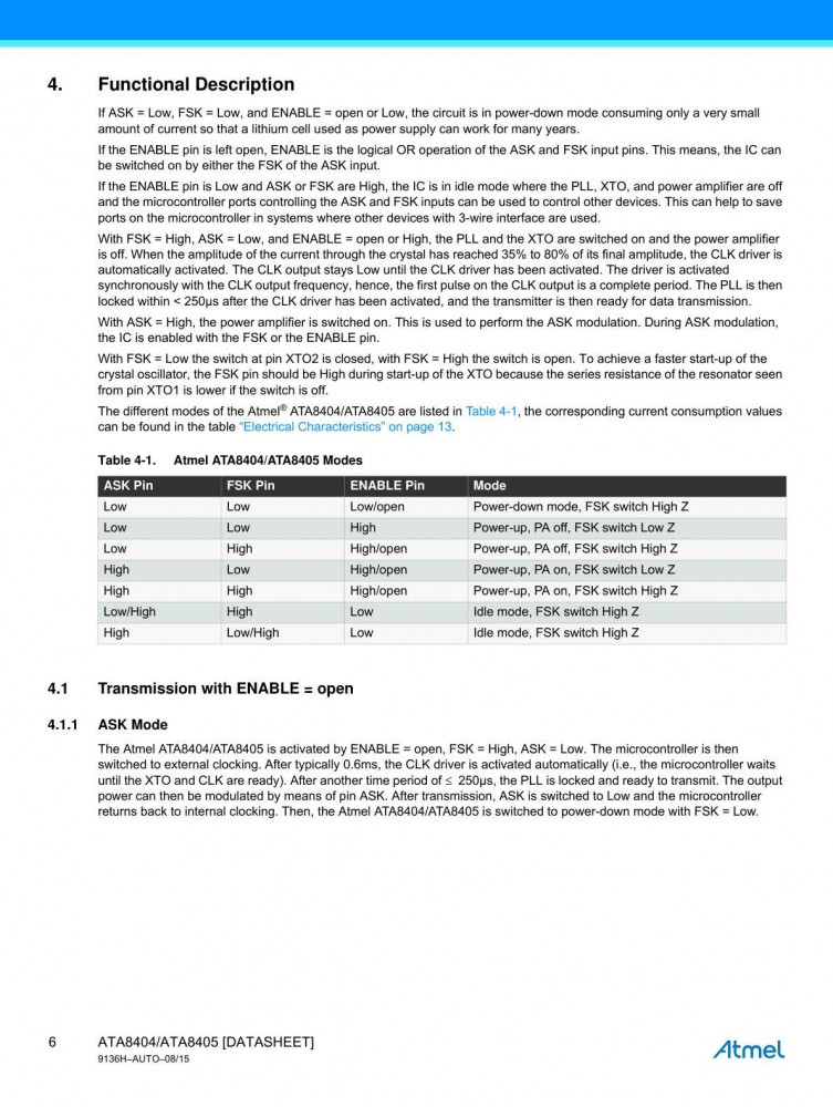 ATA8404 technical document page 6