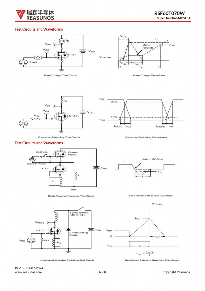 RSF60T070W datasheet page 6