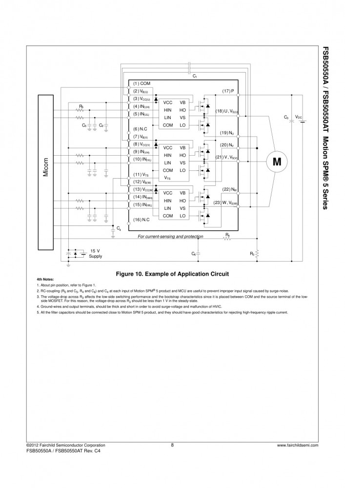 FSB50550A datasheet page 9
