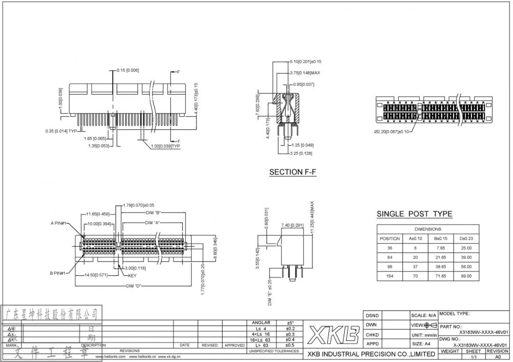 X3183WV series drawing page 3