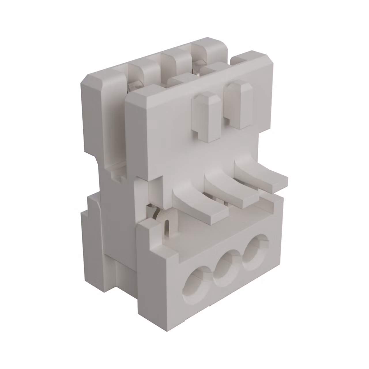 Appli-Mate RAST 2.5 Female Connector, 5.00mm Pitch, 2 Circuits, Position A and D Removed, Open Endwalls, with Blue Stripe for sale