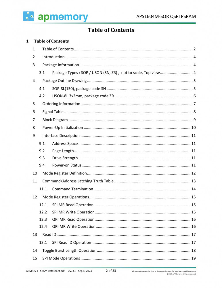 APS1604M-SQR-SN datasheet page 2