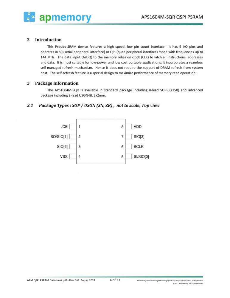 APS1604M-SQR-SN datasheet page 4