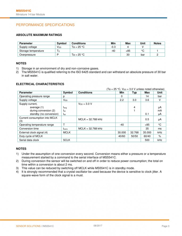 TE Connectivity 325541009-00 datasheet page 3