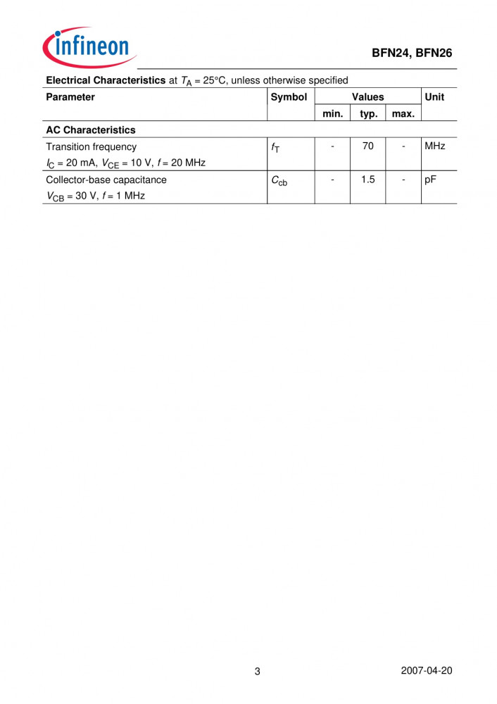 BFN 26 datasheet page 3
