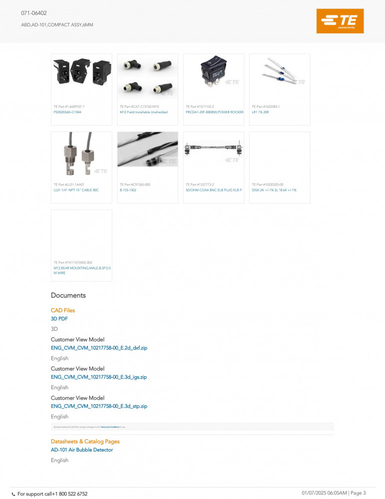 071-06402 technical document page 3