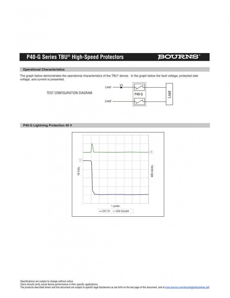 P40-G240-WH datasheet page 3
